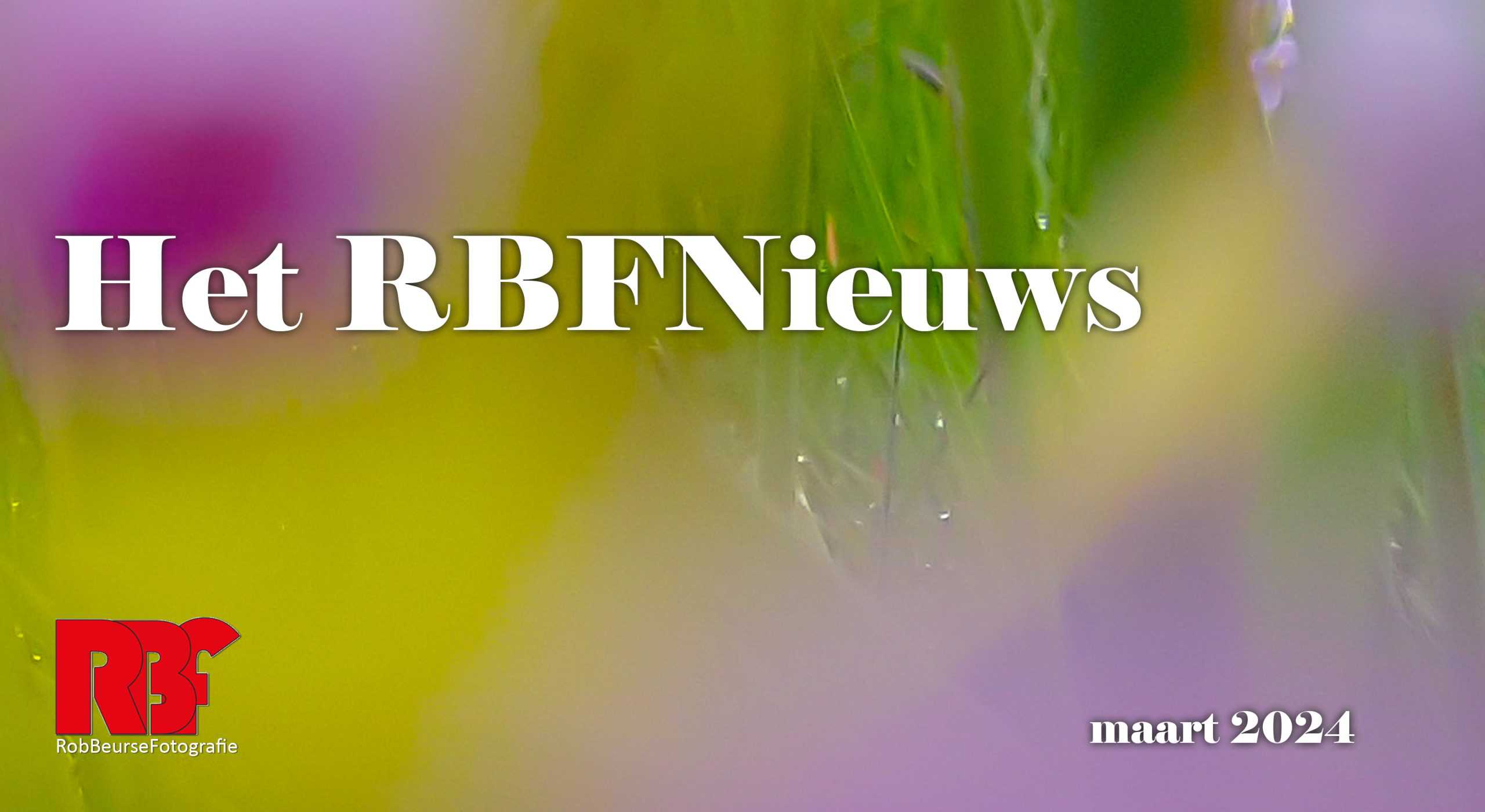 Het RBFNieuws 2024 - RBF